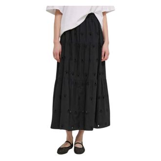 Desigual Femme, Jupes, Noir, Taille: 40 FR Gonna Vicenza