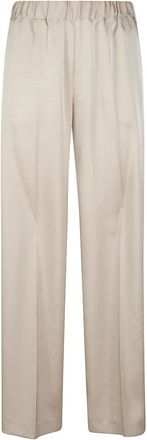 P.A.R.O.S.H. P.a.r.o.s.h., Femme, Pantalons, Beige, Taille: 36 FR Paky Wide Leg Pant