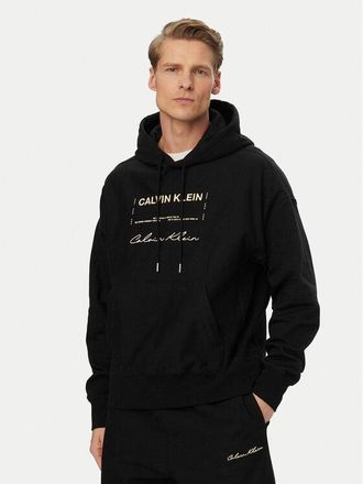 Calvin Klein Jeans Sweatshirt LV04RF247G Schwarz Regular Fit