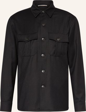 Canali Canali Overjacket schwarz