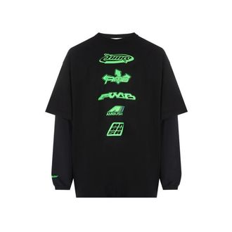 AMBUSH T-shirt manches longues en coton