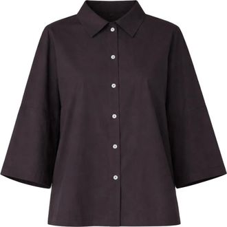 Liviana Conti Femme, Blouses et Chemises, Violet, Taille: 38 FR Shirt