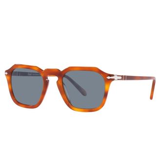 Persol unisex, Accessoires, Orange, Taille: 50 MM Lunettes de Soleil Uniques Keyhole Bridge