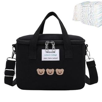 Generico Vibhgtf Sac &agrave; langer - Grande capacit&eacute; de voyage | Organisateur multifonctionnel pour couches avec compartiment isol&eacute;, sangle r&eacute;glable, sac de materni