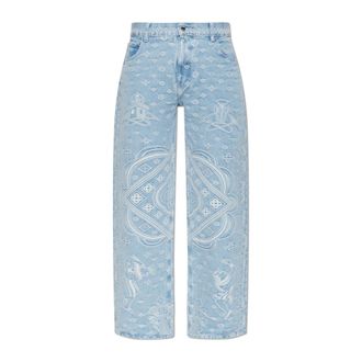Casablanca Muster Jeans - - Jeans - Herren - Blau - W34