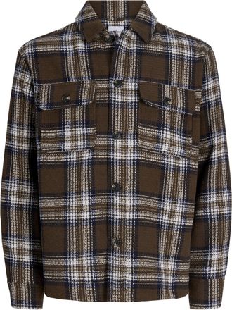 Jack & Jones Jjeregent Structure Overshirt Ls Sn
