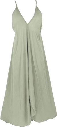Guru Shop Boho Sommerkleid, Magic Dress, Strandkleid, Maxikleid - Pistazie, Damen, Synthetisch