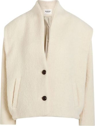 Isabel Marant Drogo Jacke mit Knopfleiste - Nude