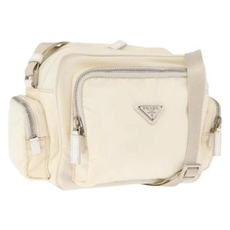 Prada Pre-owned Vintage Umh&auml;ngetasche - - Pre-owned - Damen - Wei&szlig; - ONE SIZE