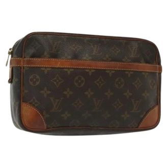 Louis Vuitton Pre-owned Canvas clutches - - Pre-owned - Damen - Braun - ONE SIZE