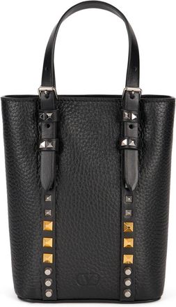 Valentino Garavani Homme, Sacs, Noir, Taille: ONE Size Tote Bags