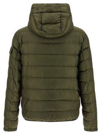 Moncler Mens Bicolor Polyamide Full-Length Jacket Clothing