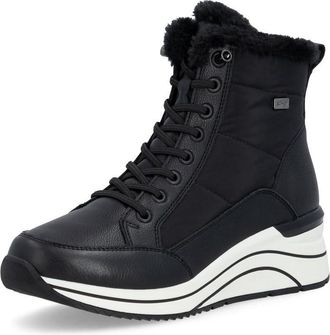 Remonte Damen Low-Top Sneaker D0700, Frauen Halbschuhe,lose Einlage,wasserabweisend,remonteTEX,Freizeit,sportlich,stra&szlig;enschuhe,schwarz (00),42 EU