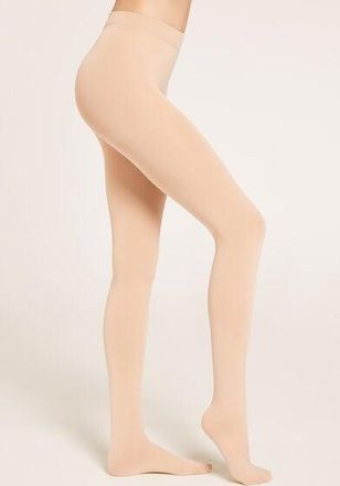 Calzedonia Blickdichte Thermo-strumpfhose Matt Nude 1
