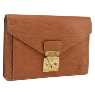 Louis Vuitton Pre-owned Leder Clutch - - Pre-owned - Damen - Braun - ONE SIZE