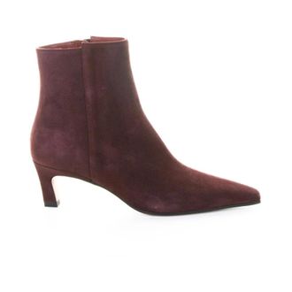 Roberto Festa Milano Femme, Chaussures, Violet, Taille: 40 EU Bottines &agrave; Talons Chatons en Daim