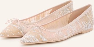 Pretty Ballerinas Ballerinas Ella Mit Glitzergarn beige
