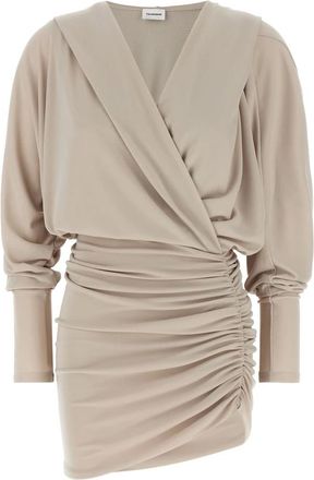 Andamane Femme, Robes, Gris, Taille: 38 FR Grace Hooded Mini Dress