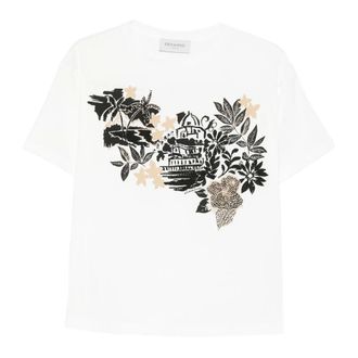 Ermanno Scervino Femme, Tops, Blanc, Taille: 38 FR T-Shirt
