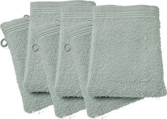 Univers D&eacute;cor UNIVERSDECOR Lot de 2 ou 6 Gants de Toilette Spa 15 x 21 cm / 400 GR/m&sup2; (6, C&eacute;ladon)