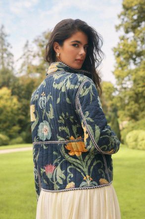 Next Steppjacke National Trust x Next wendebare Steppjacke (1-St)