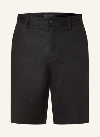 Marc O'Polo Marc Opolo Leinenshorts Reso Jogger Regular Fit schwarz