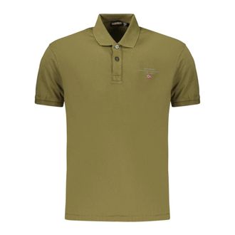 Napapijri Kurz&auml;rmeliges Poloshirt - - Tops - Herren - Gr&uuml;n - 3XL