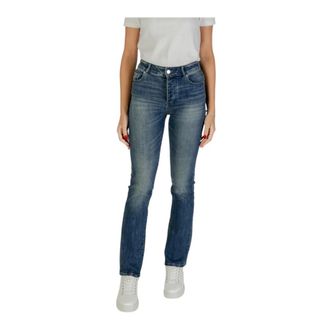 A|X Armani Exchange Stilvolle Jeans mit abgenutztem Effekt - - Jeans - Damen - Blau - W30 L30