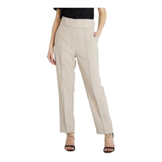 Federica Tosi Gerade Hose - - Trousers - Damen - Beige - M