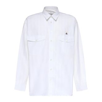 Vivienne Westwood Bernhard Shirt - - Shirts - Herren - Wei&szlig; - L