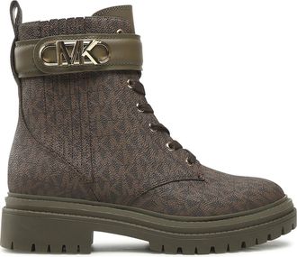 Michael Kors Schn&uuml;rstiefeletten MICHAEL Michael Kors Parker 40F2PKFE5B Braun