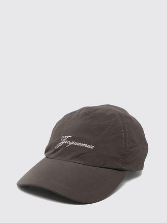 Jacquemus Casquette de baseball en nylon recycl&eacute; avec logo et fermeture &agrave; nouer