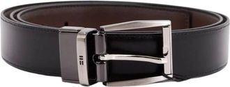 Miguel Bellido Homme, Accessoires, Brun, Taille: XS Ceinture R&eacute;versible en Cuir