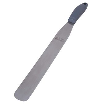 RBV BIRKMANN Birkmann, Easy Baking Streichpalette, 22 cm, Edelstahl, Anti-Rutsch-Kunststoffgriff, Dunkelgrau, 431027