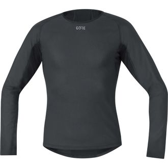 Gore Herren Windstopper Baselayer Thermo Shirt Langarm, Schwarz, XXL EU