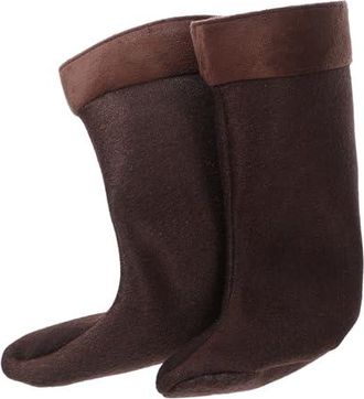 UPKOCH Chaussettes Chaudes pour Pluie Homme Doublure Isolante Amovible Thermique et Confortable pour Marche Hivernale et Chasse