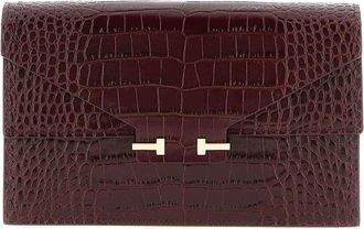 Tom Ford Clutch - Dunkelrot