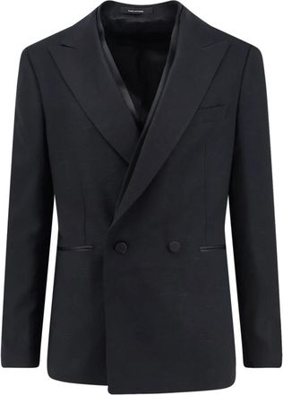 Tagliatore Homme, Vestes, Noir, Taille: XL Blazer Crois&eacute;