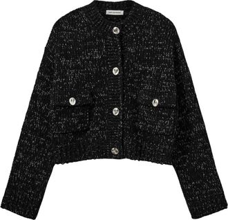 Sofie Schnoor Cardigan en maille Pilasw - Femme - Pulls - Noir - Taille: 42 FR