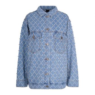 Pinko Pifferaio Jacket - - Jackets - Damen - Blau - S