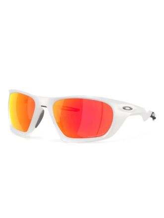 Oakley lunettes de soleil à logo imprimé - Tons neutres