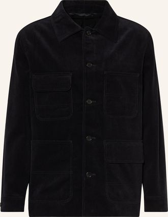 Arket Arket Cord-Overjacket blau