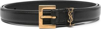 Saint Laurent Logo-detail Buckle Belt