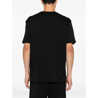 Calvin Klein Embroidered Logo T-Shirt - Black