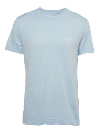 Givenchy Besticktes T-Shirt - Blau