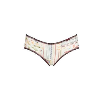 Momoni Culotte imprim&eacute; bords en dentelle