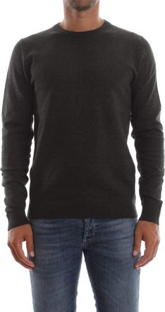 Jack & Jones Herren JJEBASIC KNIT CREW NECK NOOS Pullover,, per pack Grün (Deep Depths Detail: twisted with black), Medium (Herstellergröße: M)