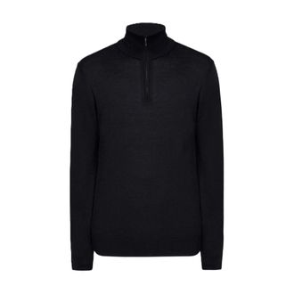 Joop Zip-Front Rollkragenpullover - - Knitwear - Herren - Schwarzk - L