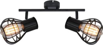 Globo Lighting Beleuchtung schwarz matt, 15388-2, Mattes Schwarz, Norme