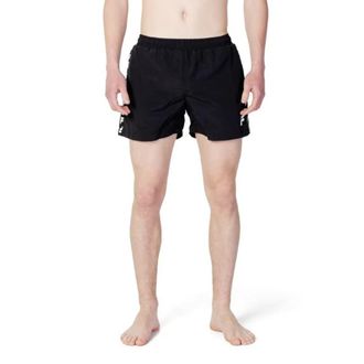 Fila Mens SEGRATE Beach Short, Black, XXL